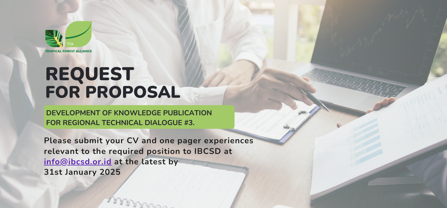 The Indonesia Business Council for Sustainable Development | Request for Proposal: Development ...