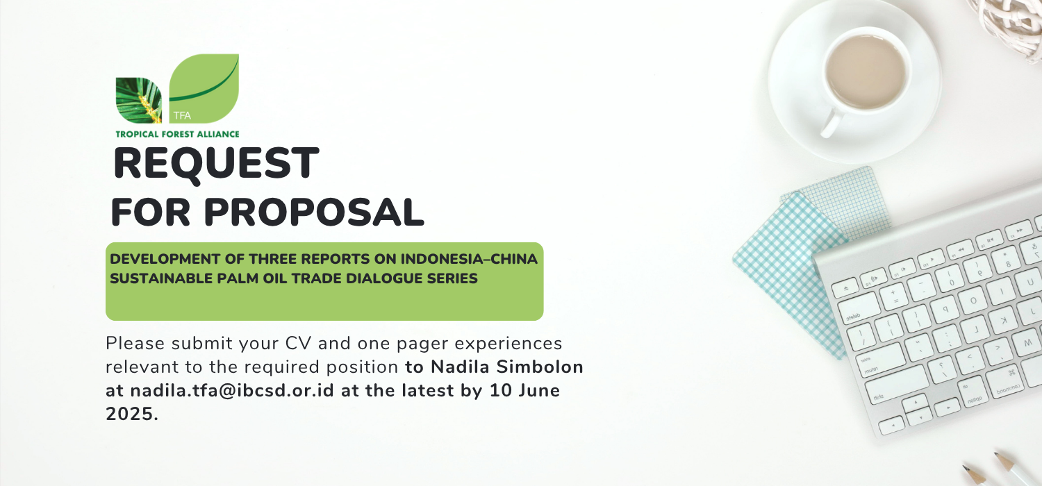 The Indonesia Business Council for Sustainable Development | RFP : Development of Three Reports ...