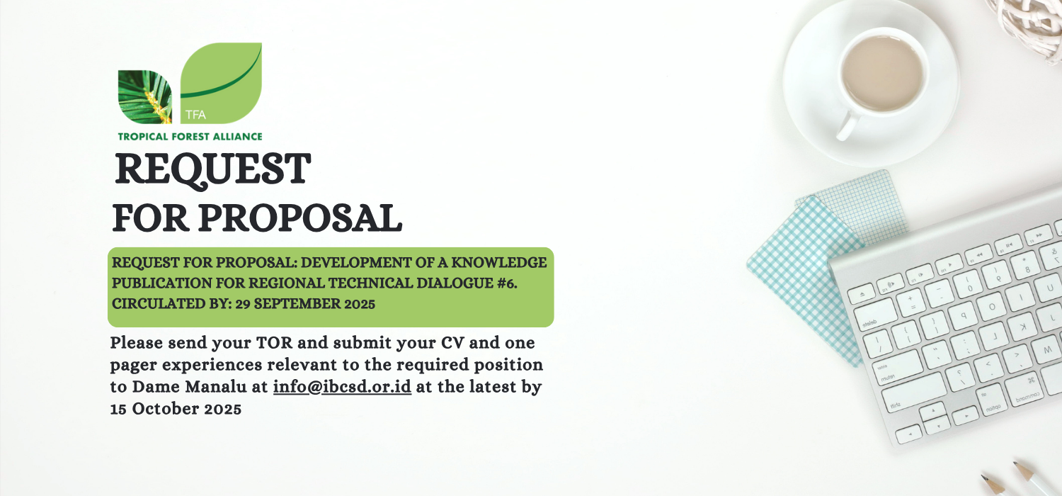 The Indonesia Business Council for Sustainable Development | Request for Proposal: Development ...